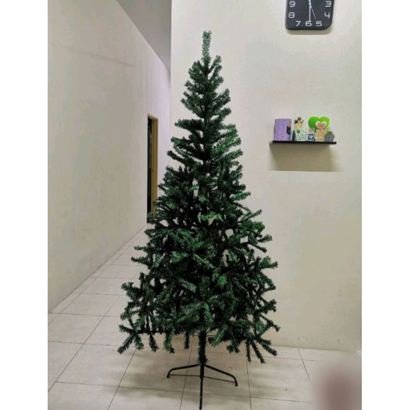(Ship in 1day) 2.1m christmas tree, 7ft 210cm Xmas tree with metal leg ...