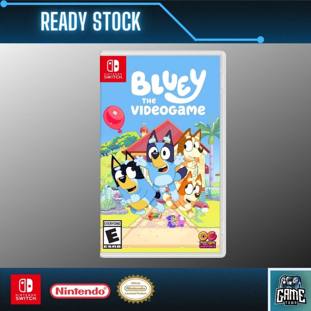 Nintendo Switch Bluey The Video Game 布丽 电玩版 (English/Chinese Ver ...