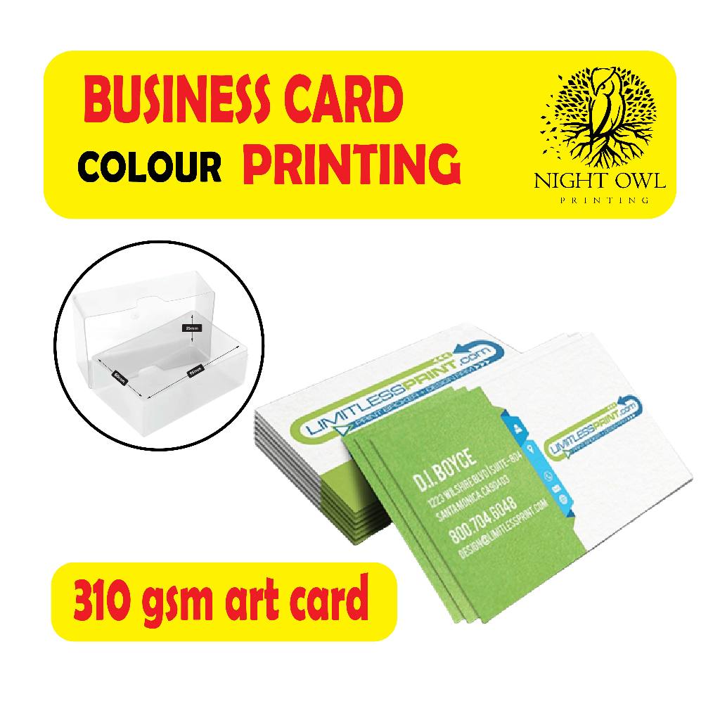 Business card 310gsm art card | Shopee Malaysia