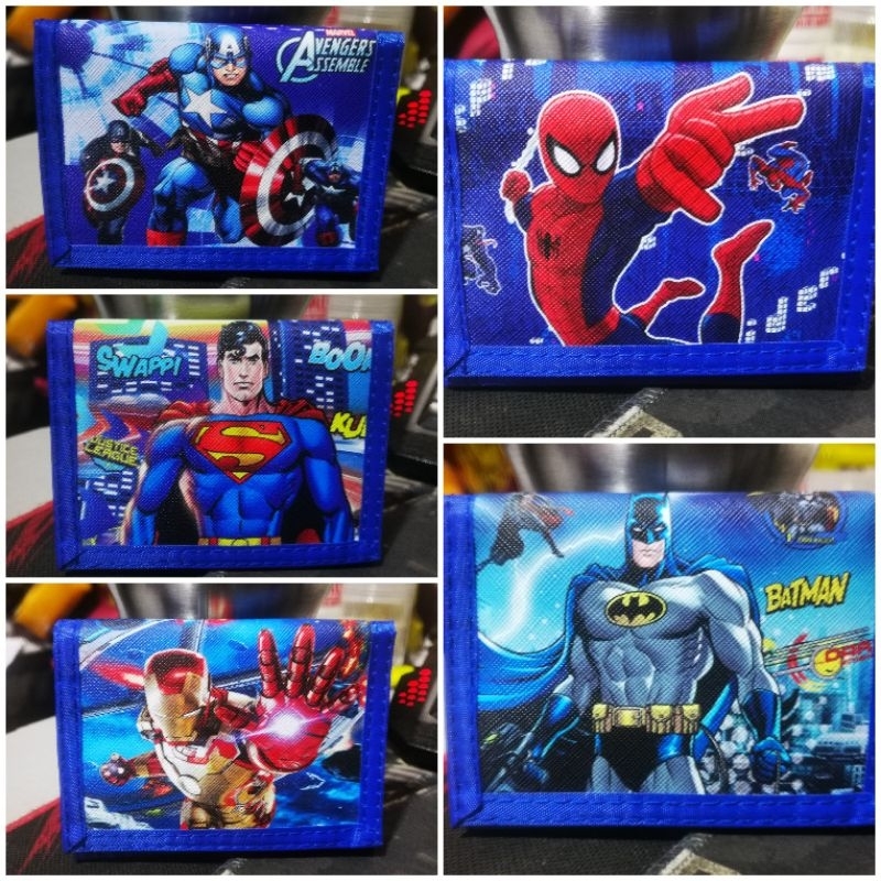 💥READY STOCK!!! Bag Duit Cartoon Super Hero kanak kanak 💥Wallet kids ...