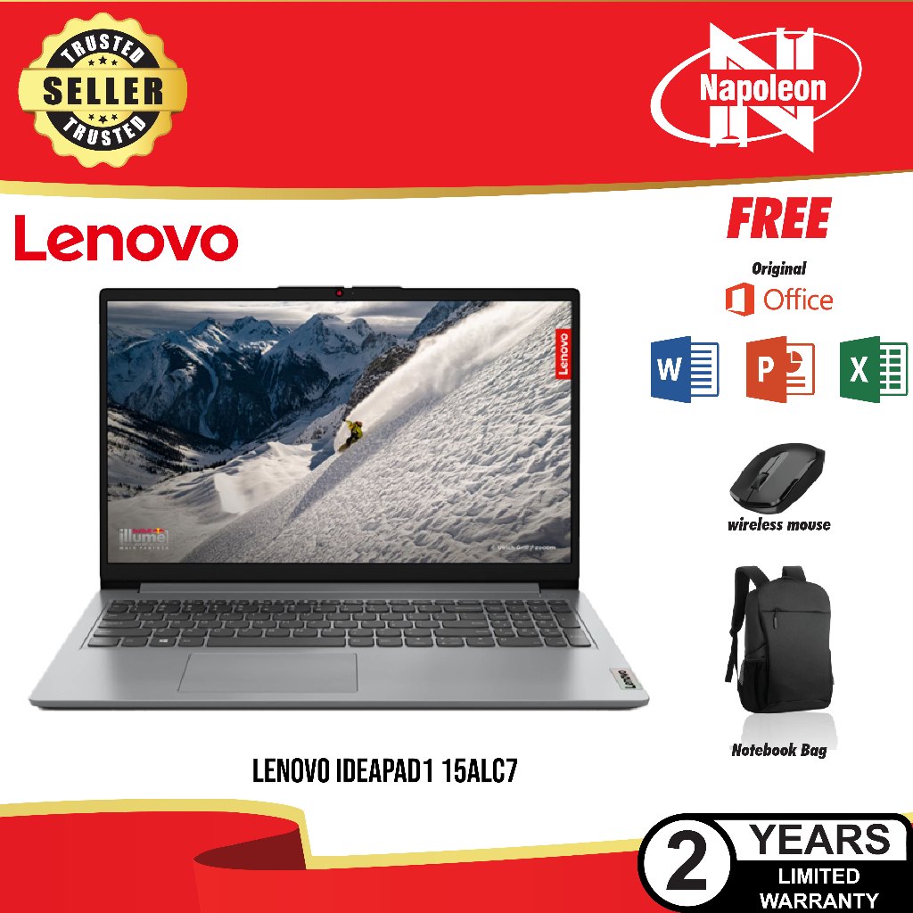 LENOVO IP1 15ALC7 (82R400EUMJ) - GREY (R5-5500U,H&S,16G,512GB SSD ...