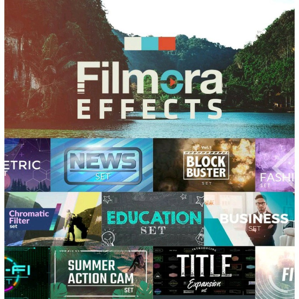Filmora Effect Pack (Premium Pack) | Shopee Malaysia