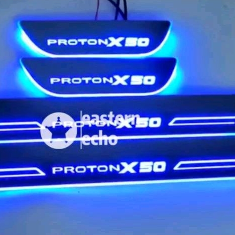 proton x70 x50 led door moving scuff 1set 4pcs front rear car ...