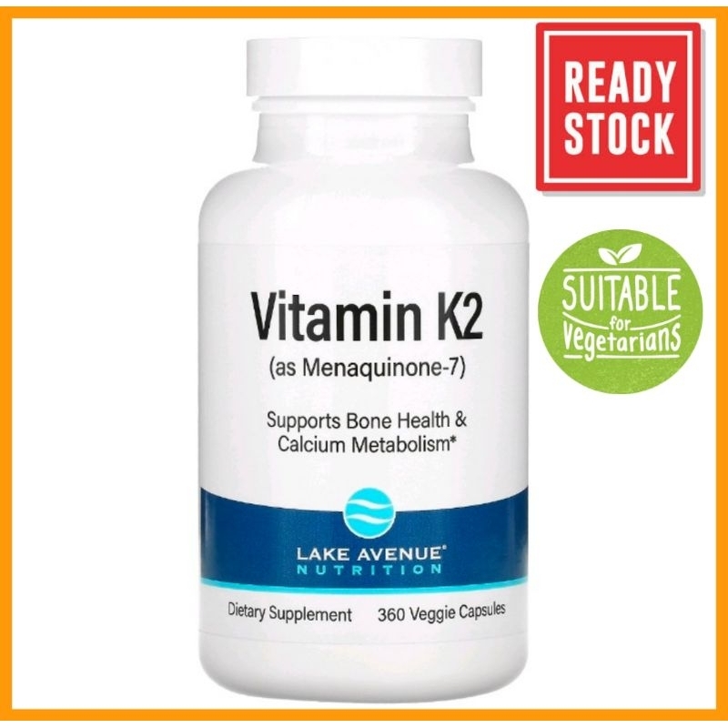 Vitamin K2 MK7 Menaquinone-7, 50 mcg 120 Veggie Softgels | Shopee Malaysia