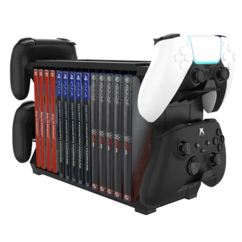 Gaming Storage Rack for Playstation PS3 PS4 PS5 Xbox One Store ...