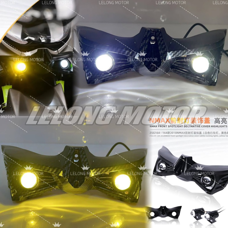 YAMAHA WINGLET NMAX V1 V2 NMAX 2020 2021 2022 WITH LED PLASTIC Laser ...