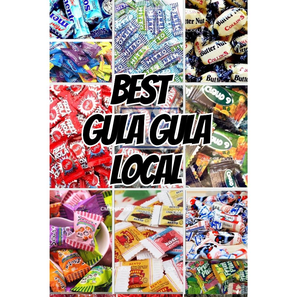 [CM SK] Malaysia Best Local Candy Gula-gula Mentos/Kopiko/Fruit Plus ...