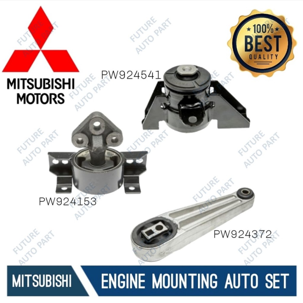ENGINE MOUNTING AUTO SET FOR PROTON SAGA VVT P2-13A 1.3L 2016 - 2018 ...