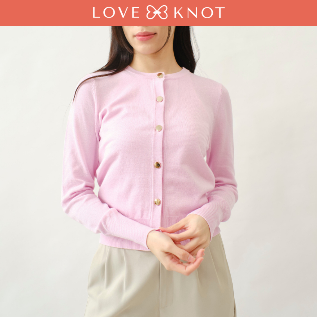 Love Knot Lorrin Soft Knit Cardigan | Shopee Malaysia