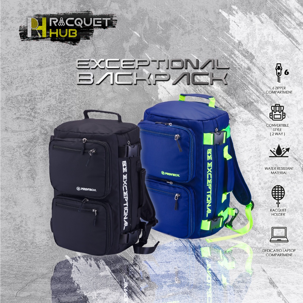 PROTECH 3 Styles Convertible Badminton Backpack | Shopee Malaysia