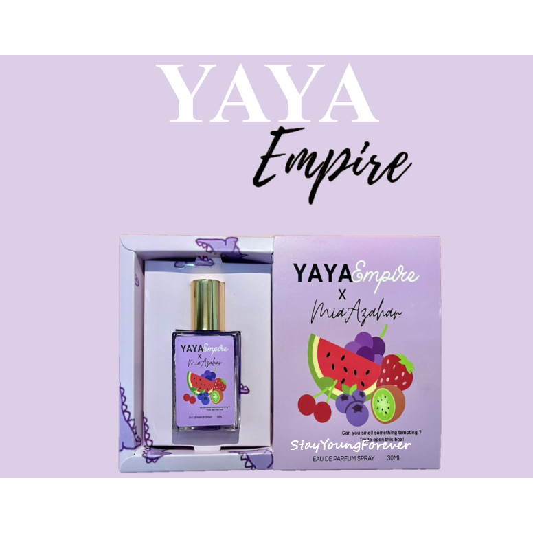 YAYA EMPIRE X MIA AZHAR PERFUME YAYA EMPIRE PERFUME 30ML | Shopee Malaysia
