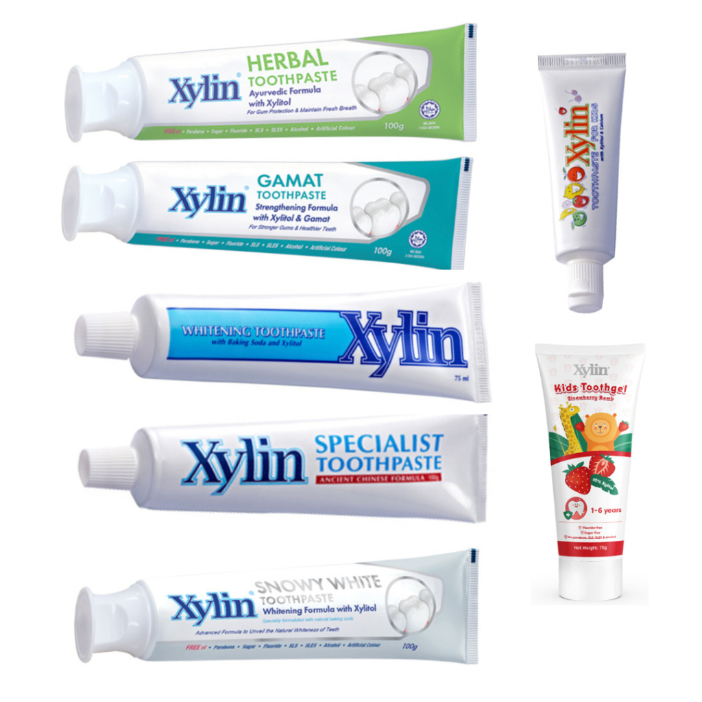 Cosway Xylin® Toothpaste For Adults & Kids (Herbal/Gamat/Whitening ...
