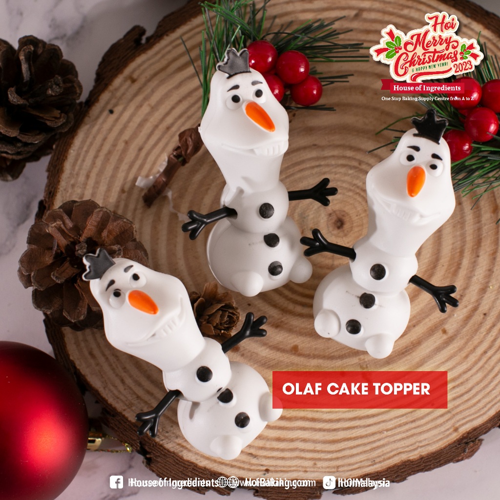 Olaf Cake Topper 1PCS | Shopee Malaysia