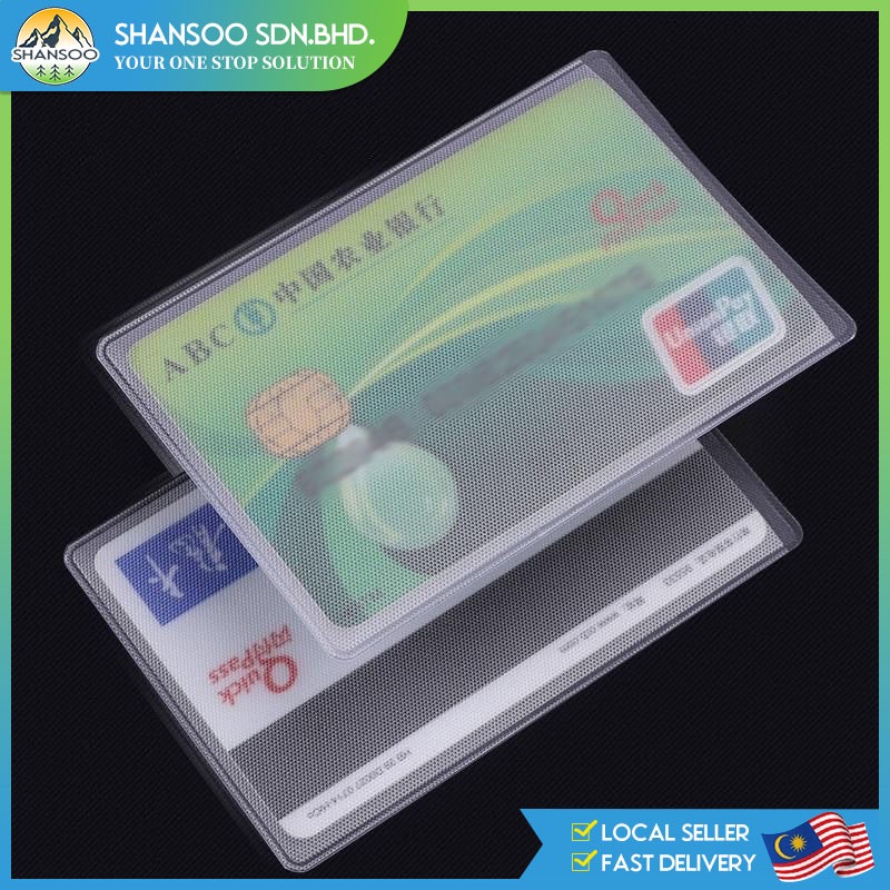 PVC IC Card Cover / IC Holder / Sampul IC / Plastic Cover / Name Card ...