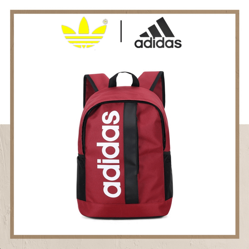 [One day delivery] Adidas Men's and Women's Backpack Travel Leisure Bag ...