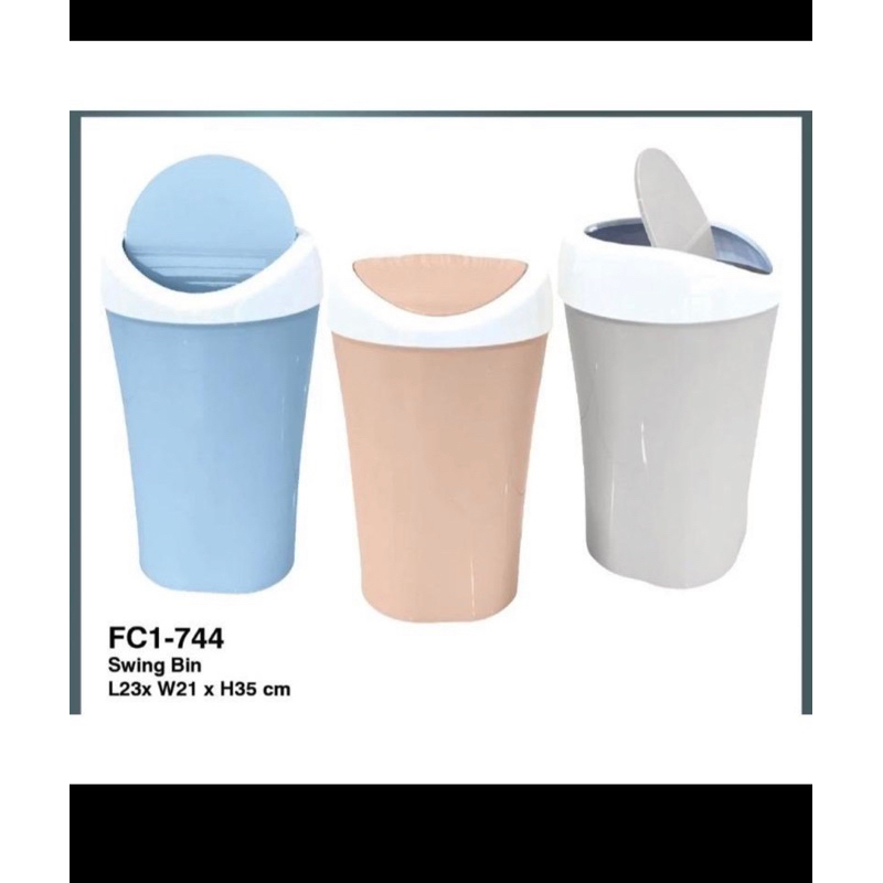 FC1 / mini touch top bin / mini dustbin / tong sampah / swing dustbin ...
