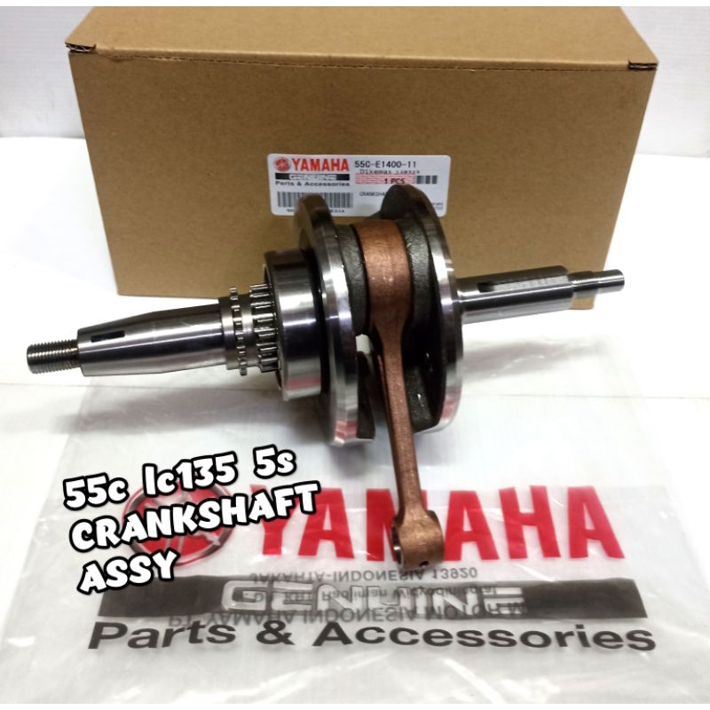 YAMAHA LC135 5SPEED (55C) CRANKSHAFT ASSY CRANK SHAFT ORIGINAL INDONESIA | Shopee Malaysia