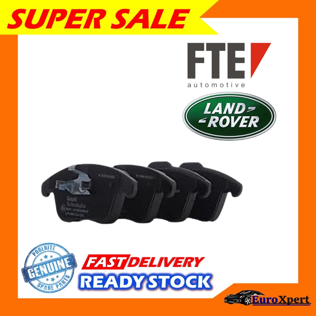 [FTE] FRONT BRAKE PAD - LAND ROVER FREELANDER 2 RANGE ROVER EVOQUE ...