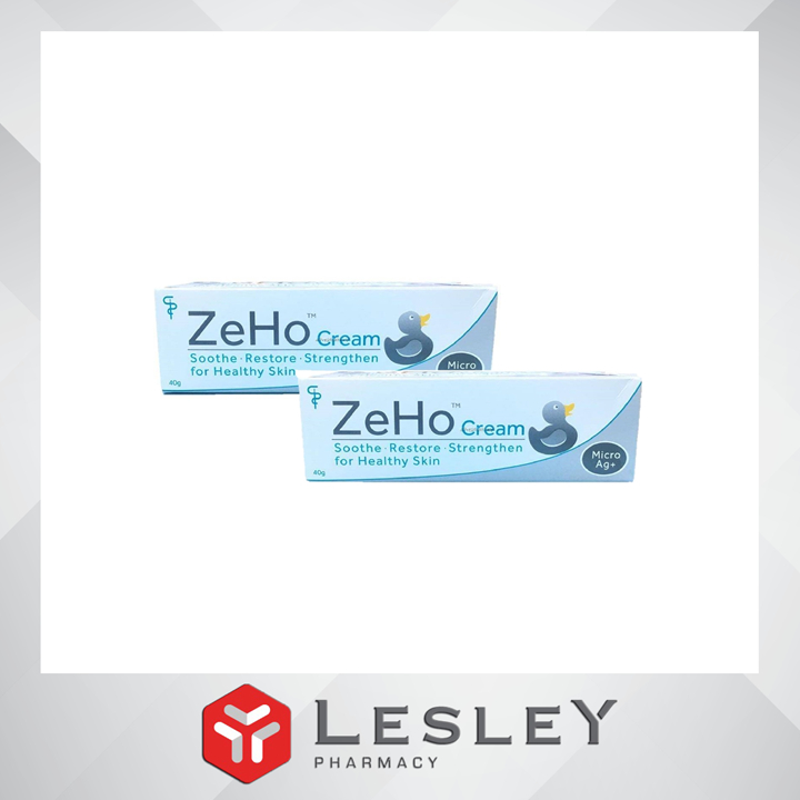 ZeHo Cream Micro Ag+ 40g x 2 (Twin Pack) | Shopee Malaysia