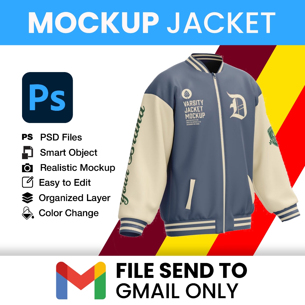 MOCKUP - Set Men's Button Sweater Jacket | Photoshop | | Shopee Malaysia
