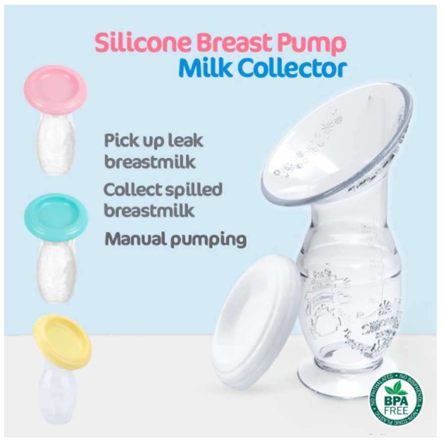 Manual Silicone Breast Pump Baby Feeding Pam Susu Partner Breast ...