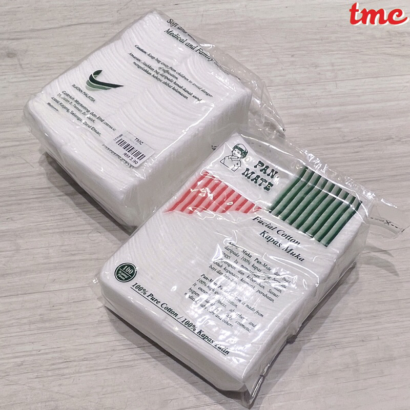 PAN-MATE FACIAL COTTON FOR SENSITIVE SKIN | Shopee Malaysia