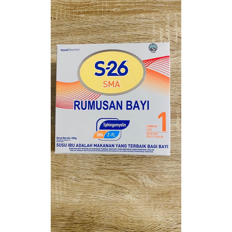 Wyeth S26 SMA Step (200gram) (EXP 09/2026) / S26 1 - 200g | Shopee Malaysia