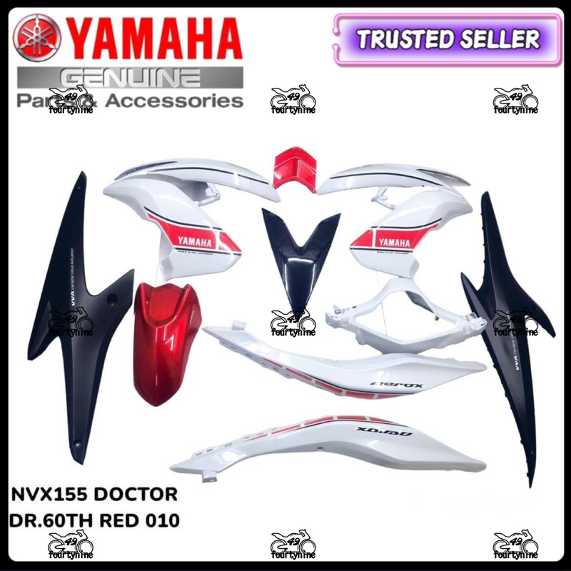 NVX155 V1 NVX V1 BODY COVER SET SIAP TANAM COVERSET TANAM OEM DOCTOR ...