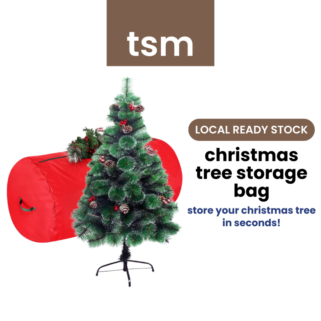 TSM Christmas Tree Storage Bag | Duffel Bag Extra Large Waterproof ...