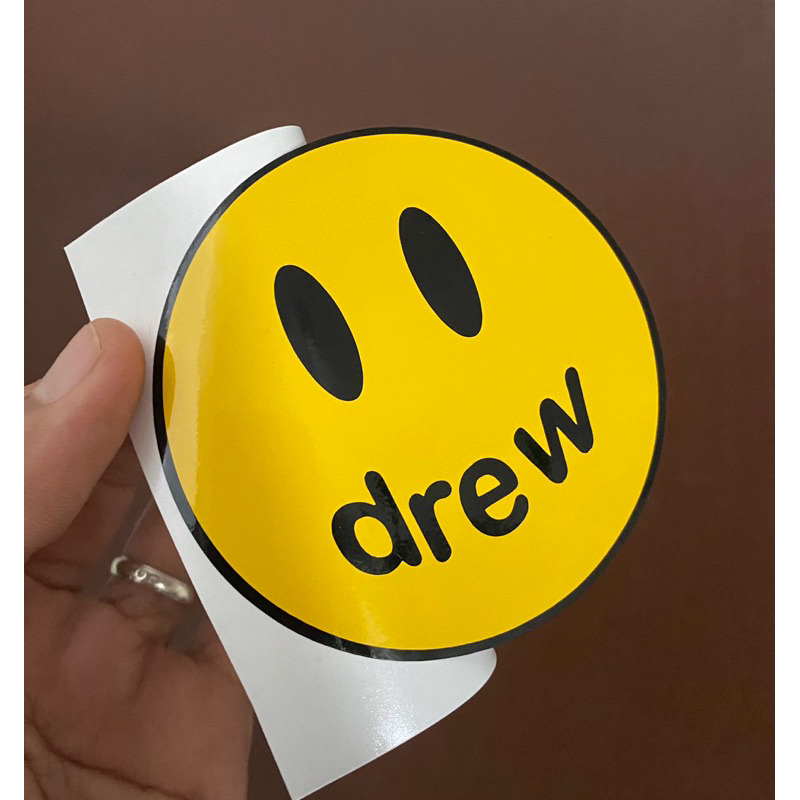 Drew House official Logo Justin Bieber Car Motor Sticker Waterproof ...