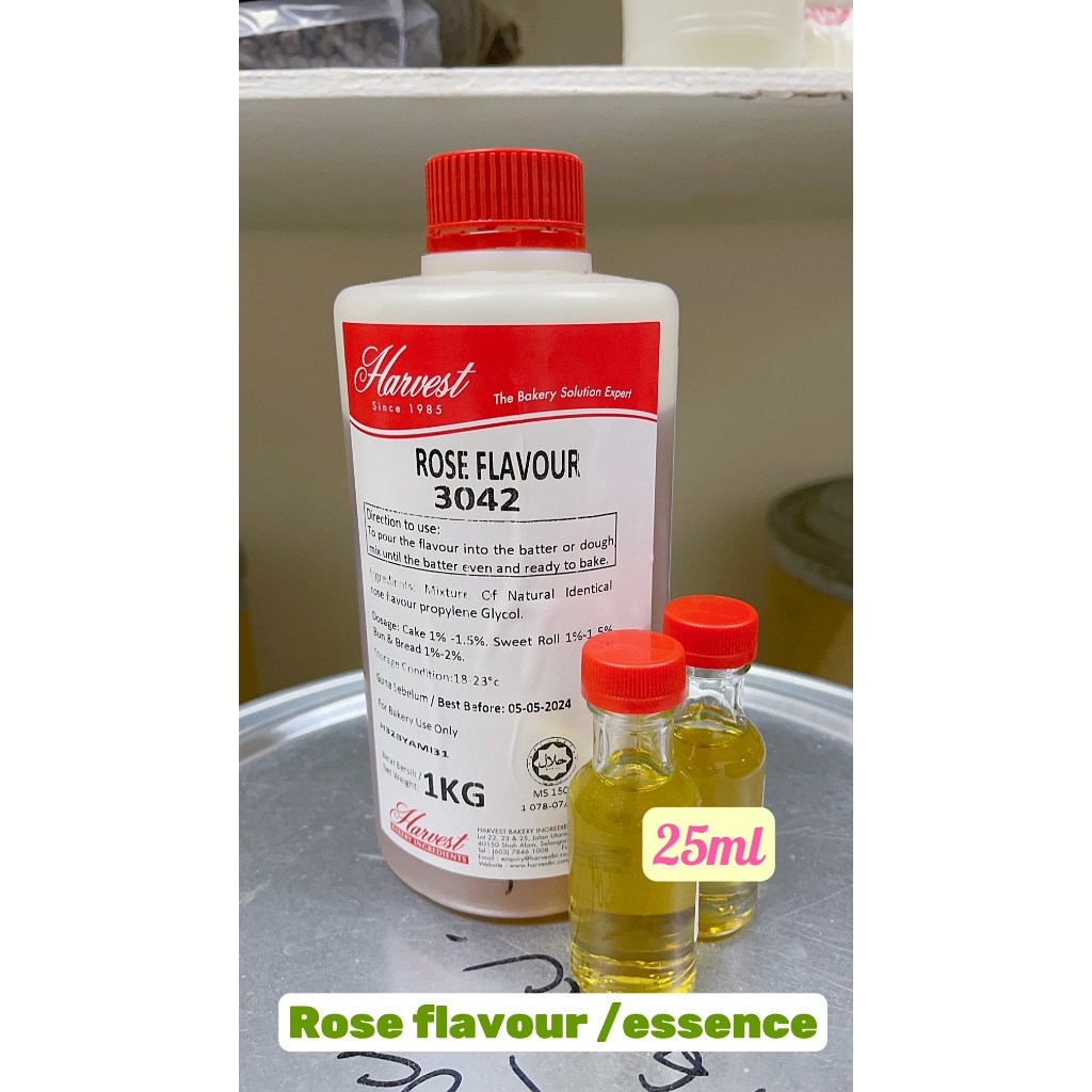 Rose Flavoring Essence / Esen Berperisa Ros / 玫瑰食用香精 | Shopee Malaysia