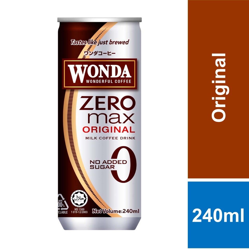 Wonda Zero Max Original 240ml | Shopee Malaysia