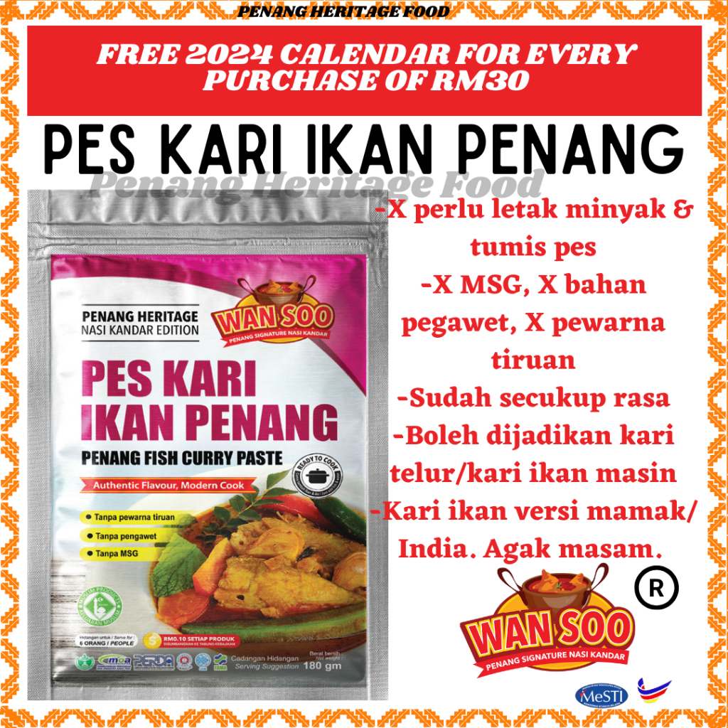 Kari Ikan Mamak, Gulai Ikan, Pes Perencah Rempah Kari Ikan Mamak, Kari ...