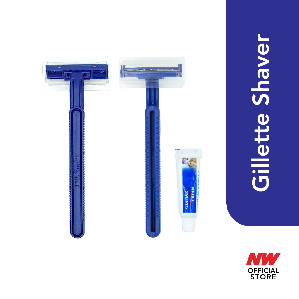 MURAH Gillette Shaver 10PCS (ORIGINAL), Pisau Cukur Pakai Buang ...