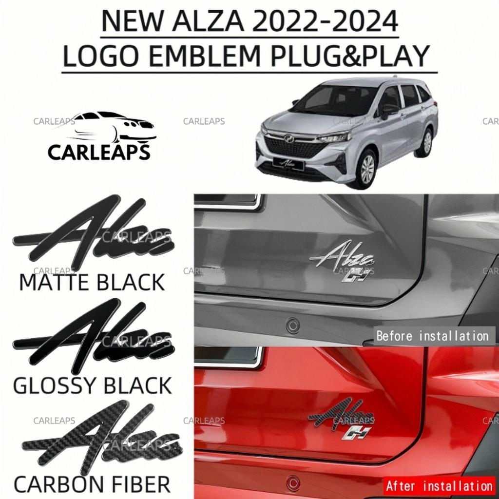TCS NEW PERODUA ALZA 2022-2024+ CAR REAR LOGO WORD EMBLEM PLUG AND PLAY ...