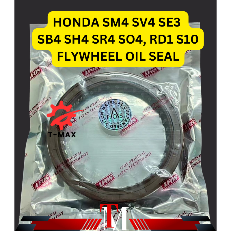 FLYWHEEL OIL SEAL VITON - TAIWAN HONDA ACCORD SM4 SV4 SE3, CIVIC SH4 ...