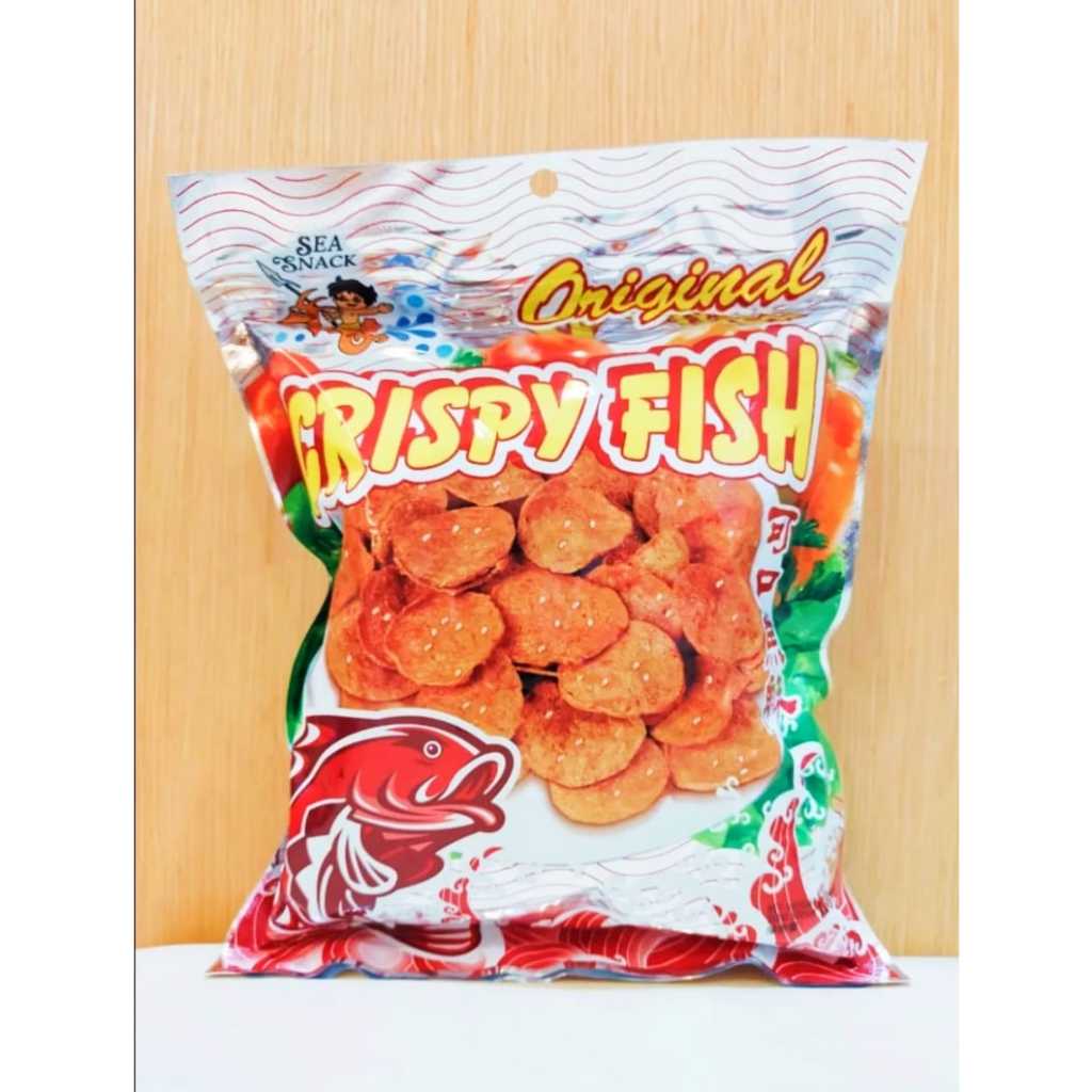 Crispy Satay Fish (120g) Keropok Satay Ikan 可口沙爹鱼酥 | Shopee Malaysia