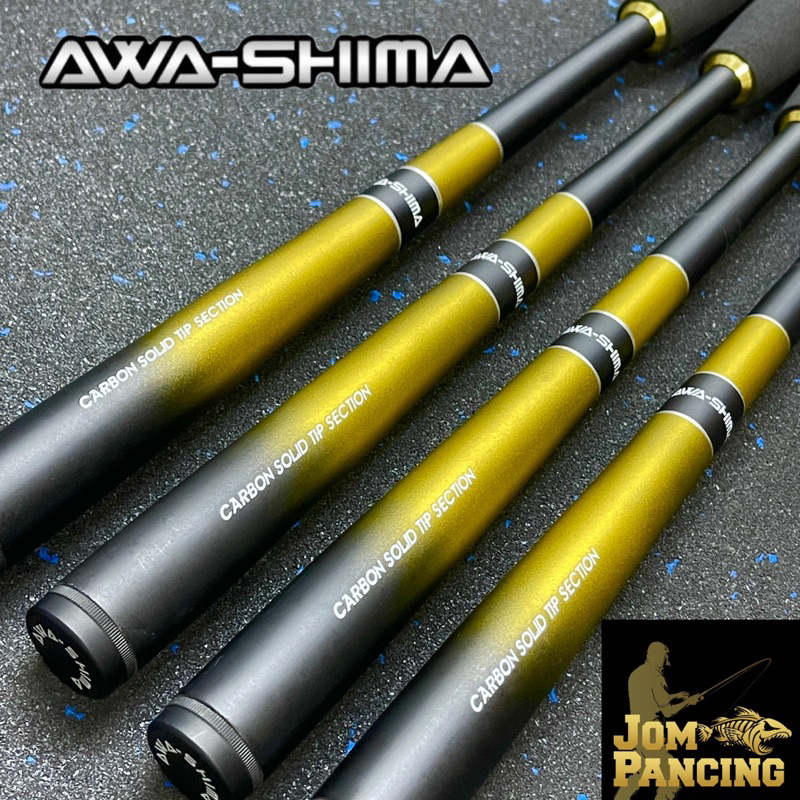 【Jom Pancing】AWASHIMA 🔥2023🔥 STREAMJECT CARBON SOLID TIP SPINNING BC ...