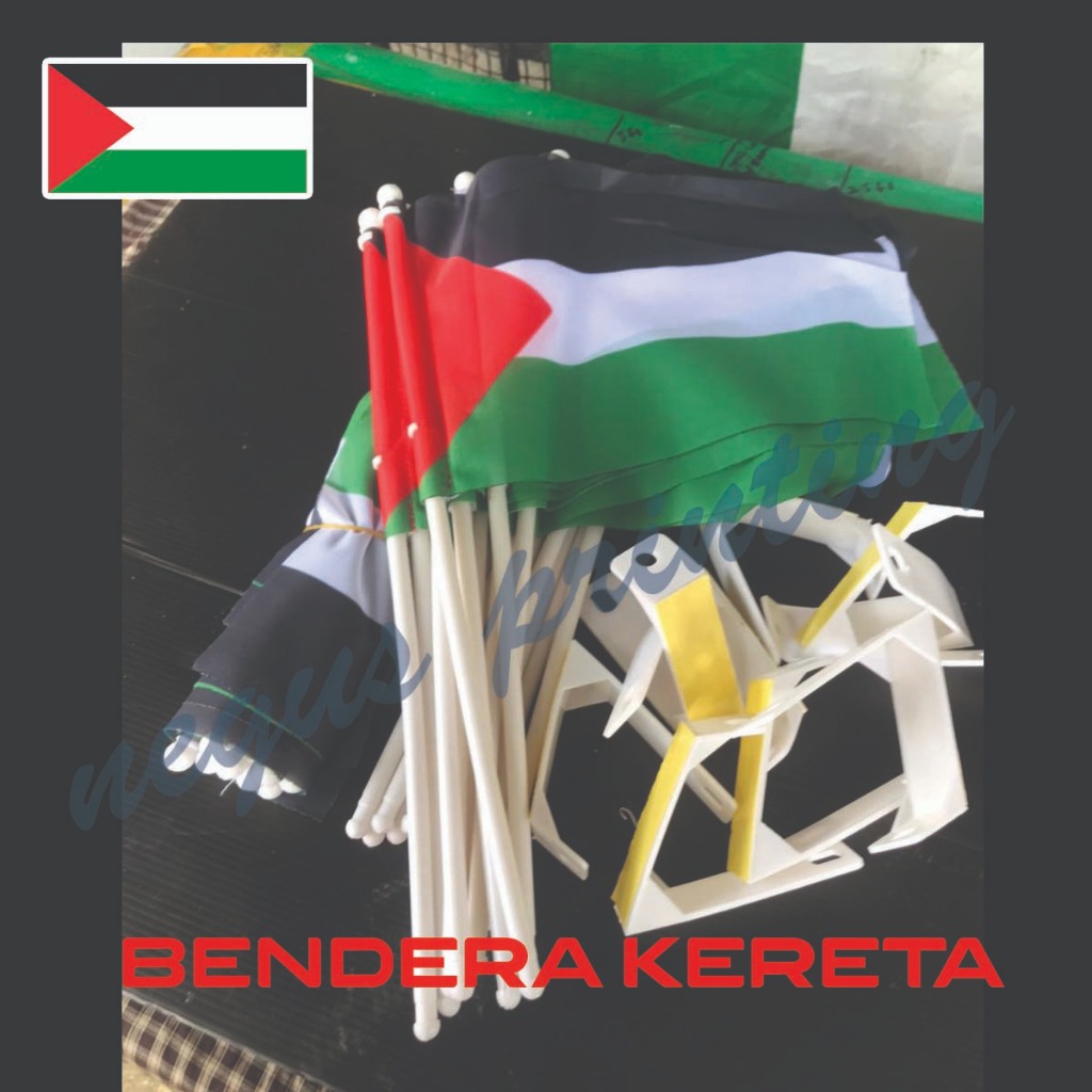 HARGA BORONG SHJ !!! AKSESORI PALESTINE-MAFLA/HEADBAND/STICKER/BENDERA ...