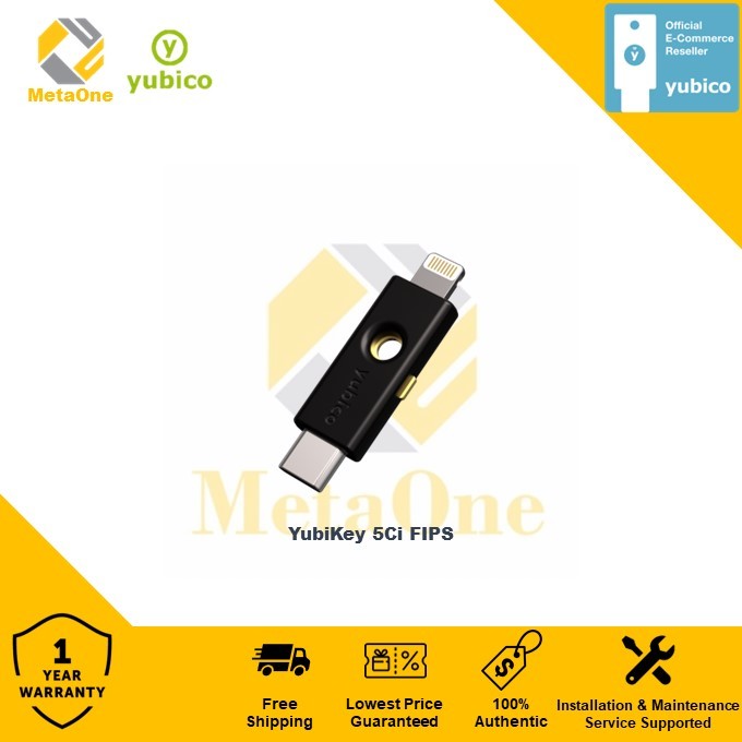 YubiKey 5Ci FIPS for secure authentication (GTIN: 5060408464243) - Sole ...