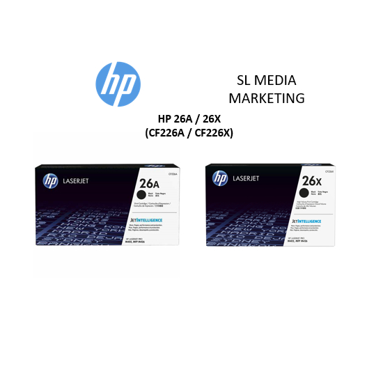 HP 26A / 26X Black Original LaserJet Toner Cartridge CF226A CF226X ...