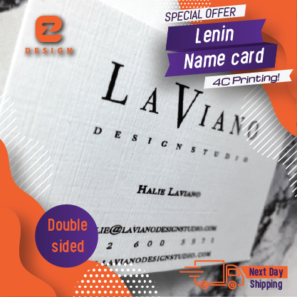 Special Business Card Printing / Linen material / NAME CARD PRINTING ...