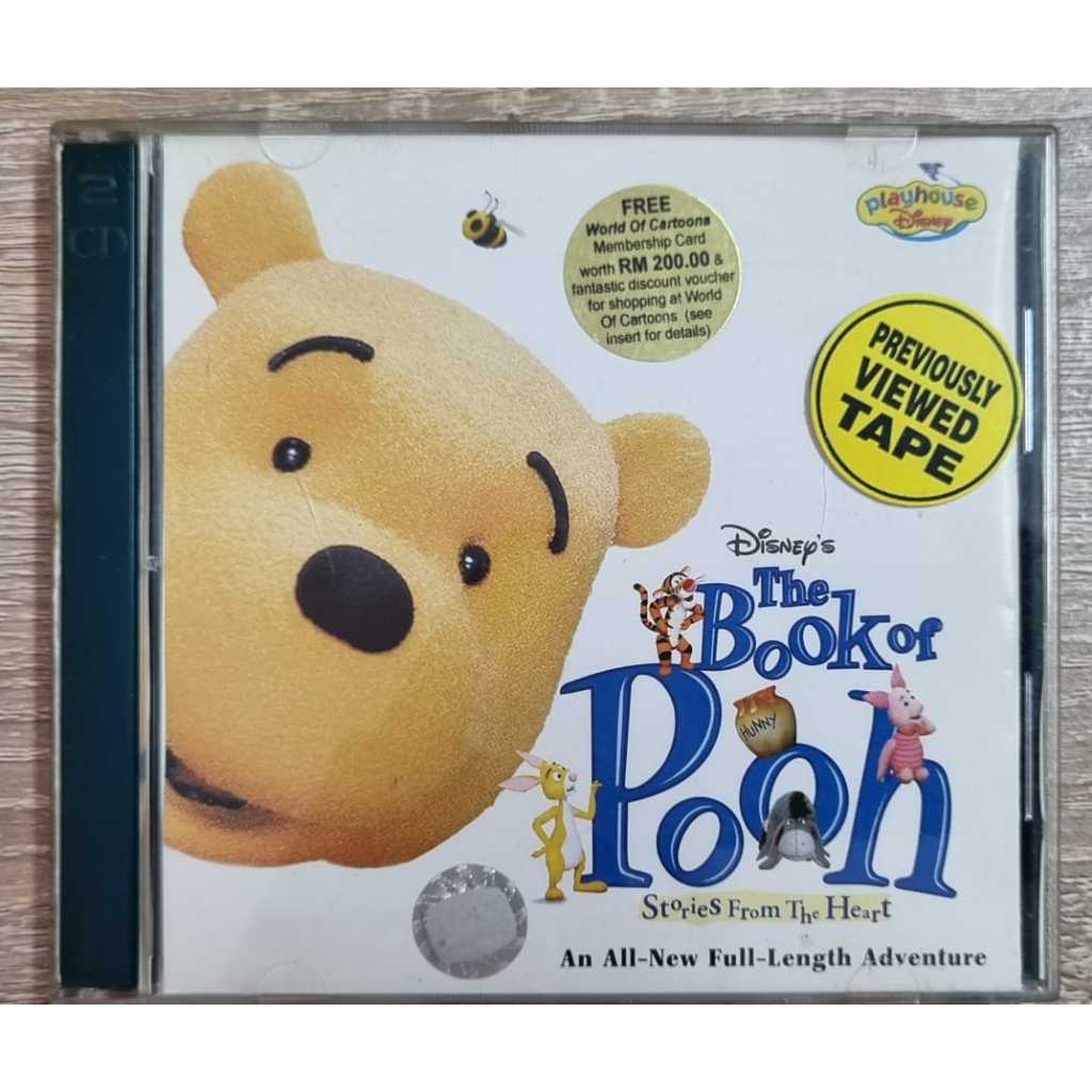 (USED VCD) THE BOOK OF POOH - STORIES FROM THE HEART | Shopee Malaysia