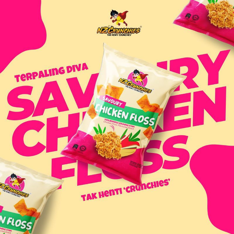 NZ Crunchies Mini Pek 45gm Plastik Popia Rangup Viral READY STOCK ...