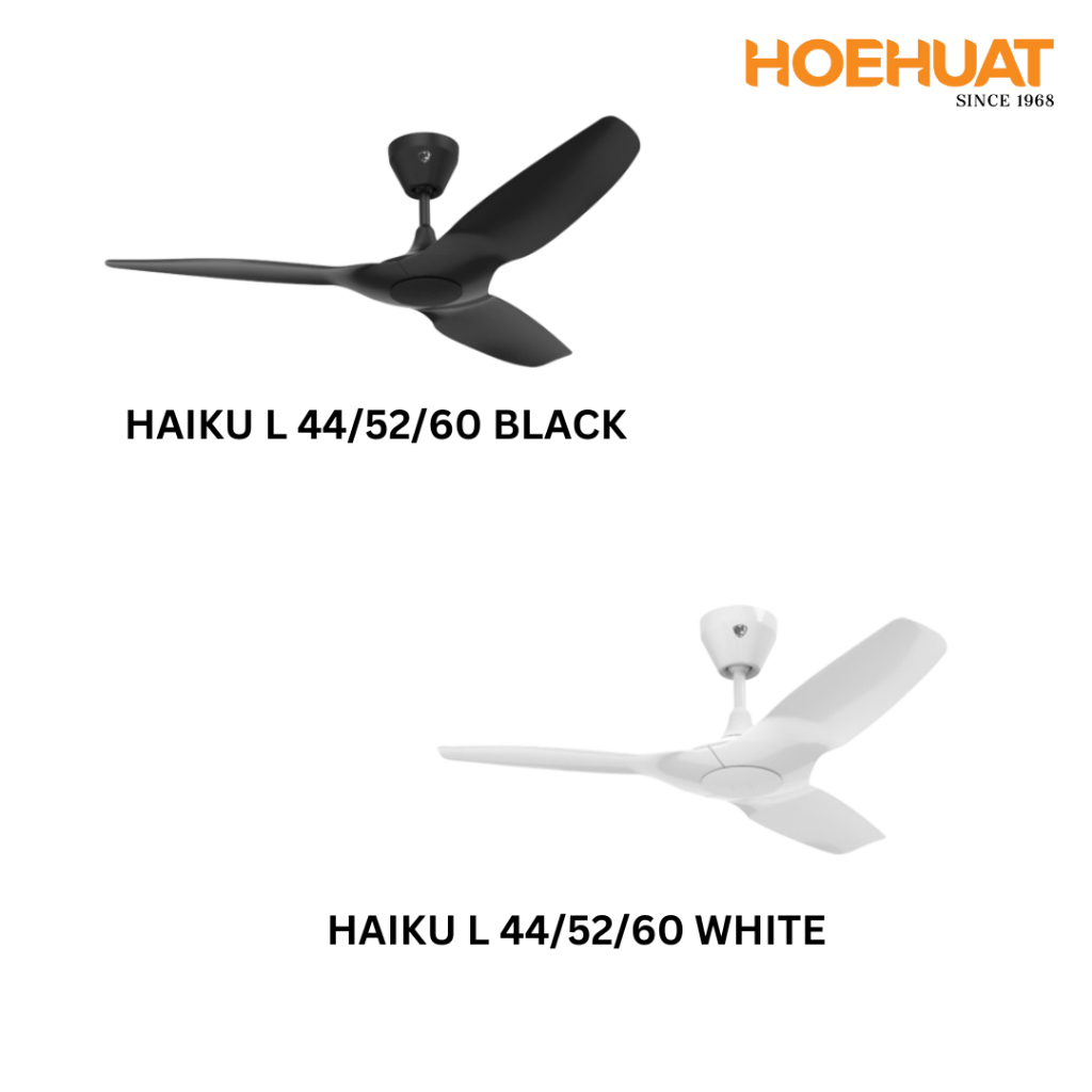 Haiku L 44" 3B Ceiling Fan Remote Control Universal Mount | Shopee Malaysia
