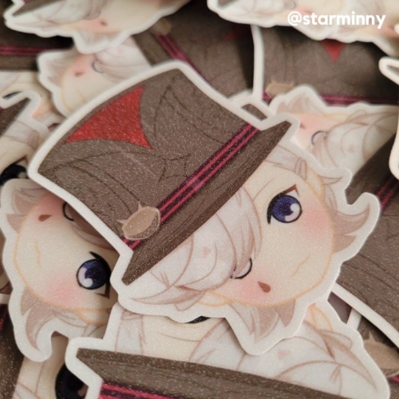 Genshin Impact Cute Chibi Stickers Series 3 | Lyney | Tighnari | Thoma ...