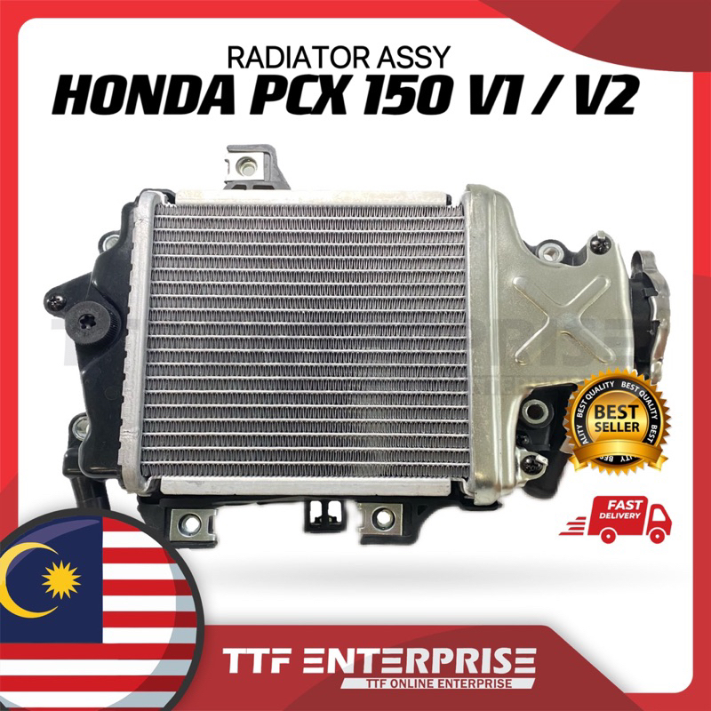 HONDA PCX150 V1 / V2 RADIATOR ASSY 19010-KZY-701 ( OE ) PCX150 NEW ...