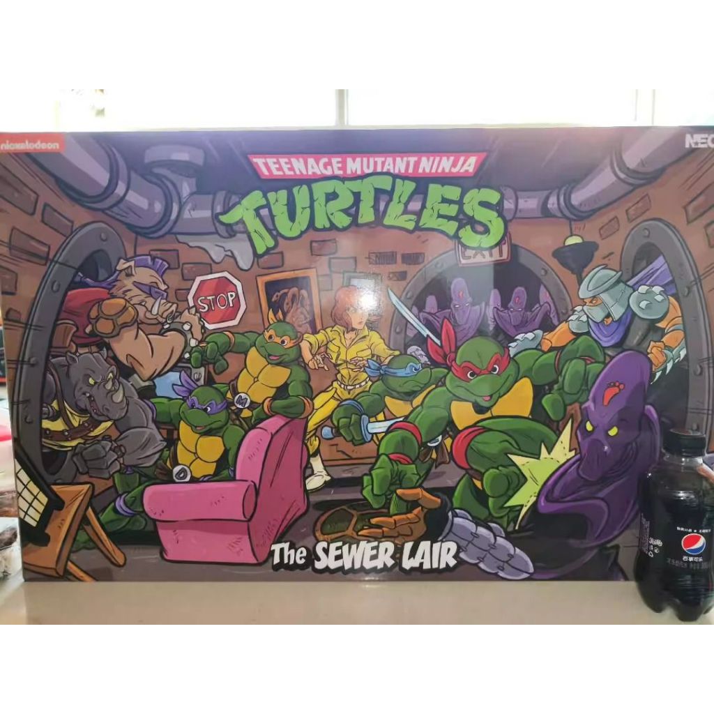 Neca Sewer Lair 2023 !!!!!! . Ready Stock. Teenage Mutant Ninja Turtles ...