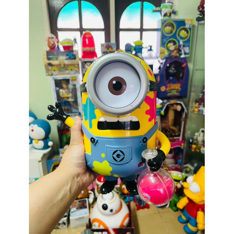 LIMITED EDITION MINION POPCORN MINION STUART PAINTERBUCKET USJ ...