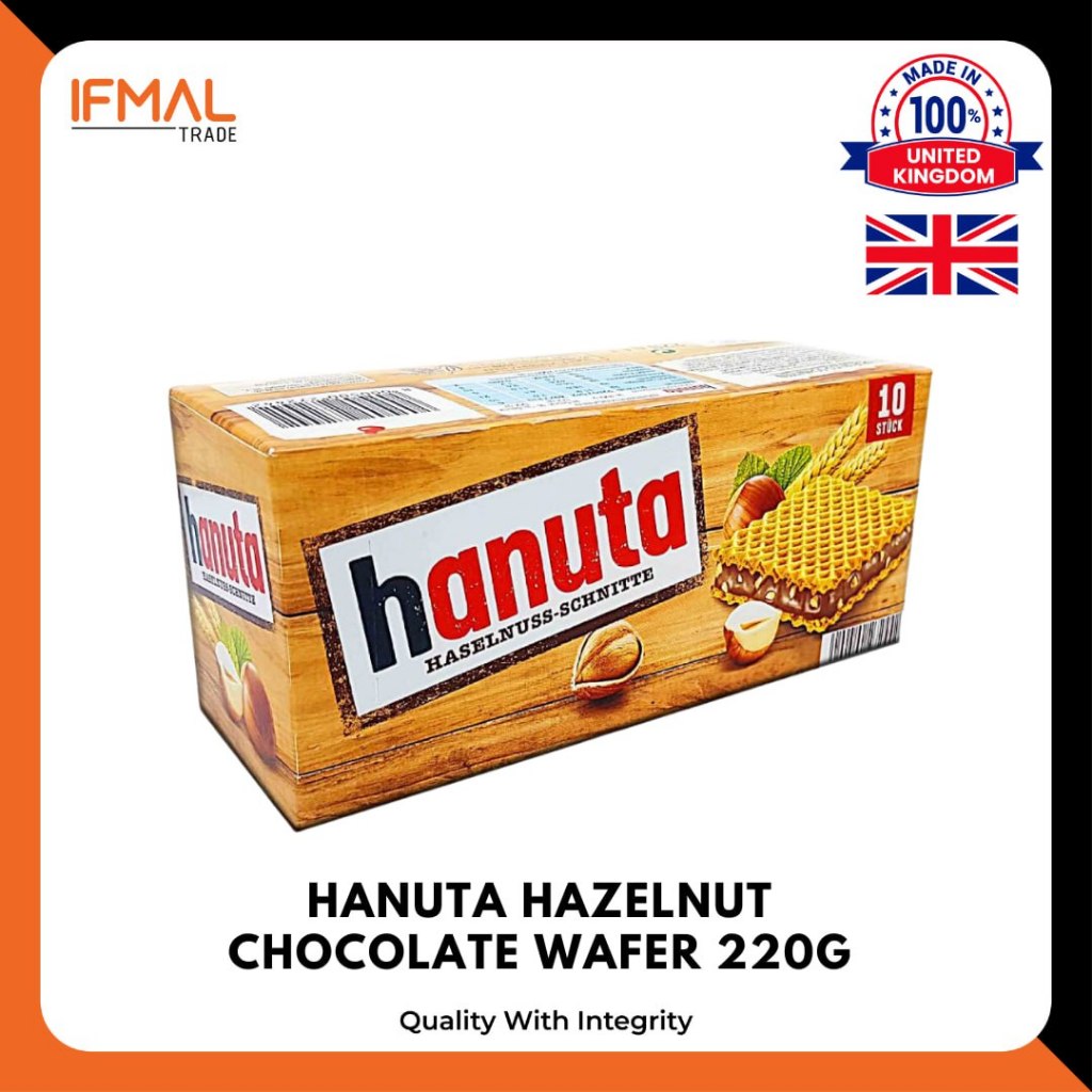 HANUTA Hazelnut Chocolate Wafer 220g | Ready Stock | Made in Australia ...